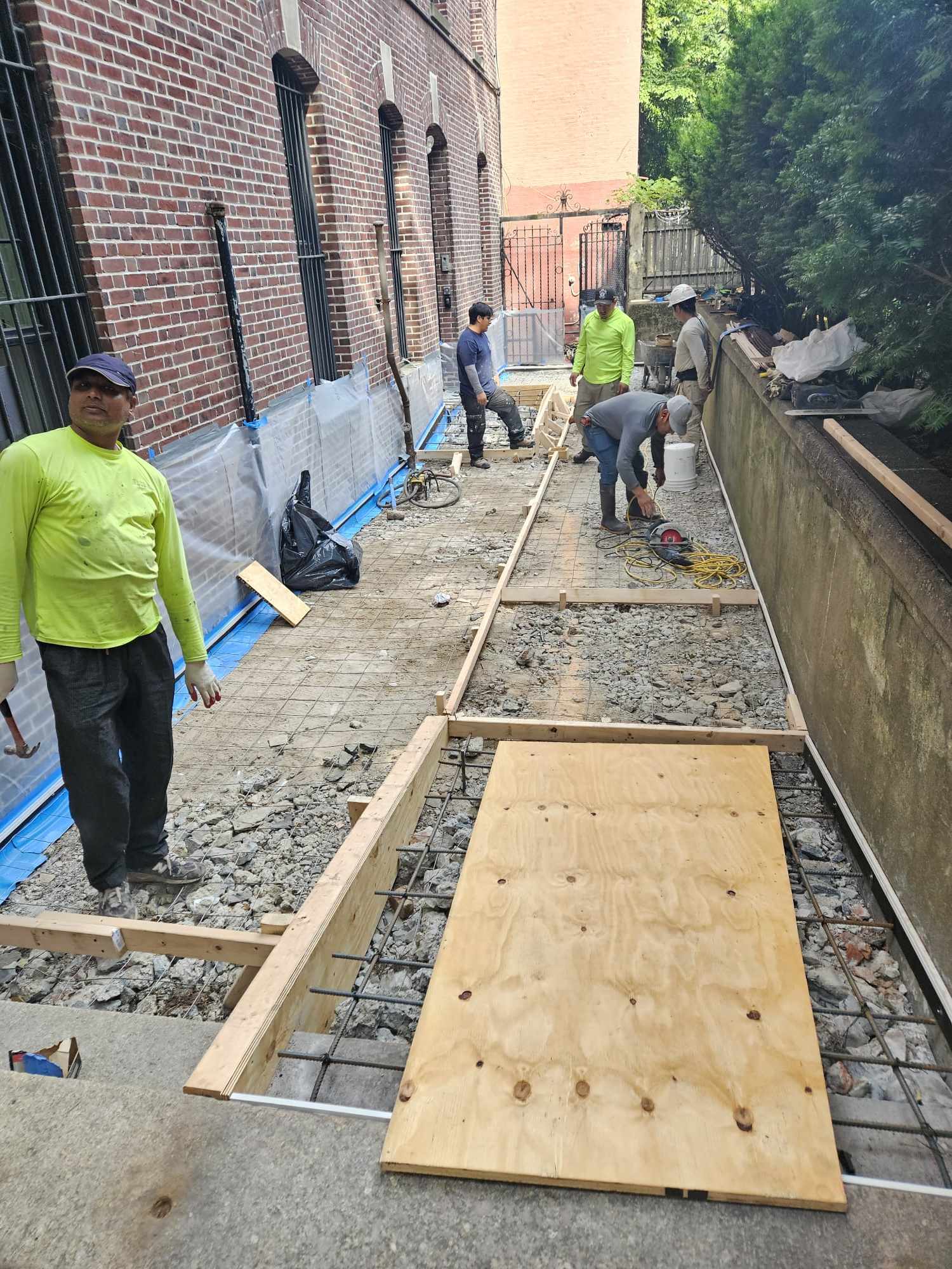 New Concrete walkway and Ramp installation - Dynamic Construction Company